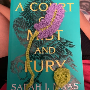 Tulip Bookmark Crochet PDF Pattern Easy Beginner Crochet Tutorial ...