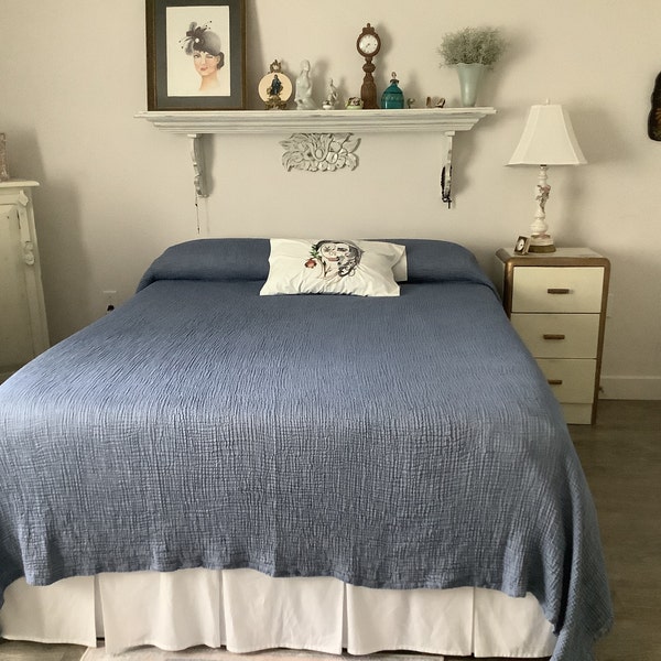 4 Layer Gauze Blanket, Cotton Muslin Bedcover, Soft Muslin Throw ...