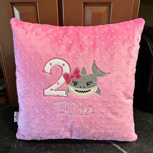 Shark Applique, Shark Number 2 Birthday Number 2 Machine Embroidery ...