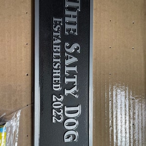 Personalized Historic Sign, Name Plaque, or Short Phrase Will Work Too ...