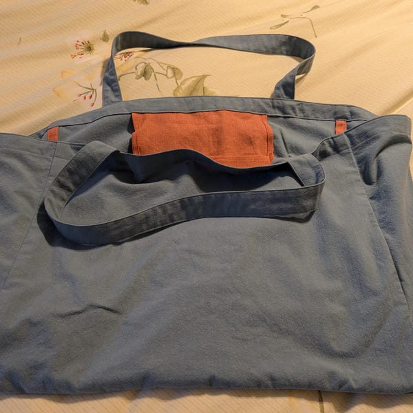 Eva Quilted Tote | Sewing Pattern, PDF Sewing Pattern, Patchwork Tote ...