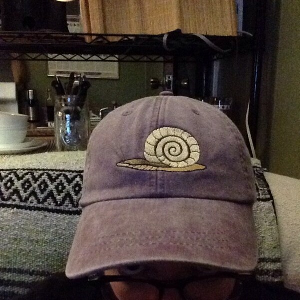 SNAIL HAT - One Embroidered Men Women Wildlife Baseball Gift Cap ...