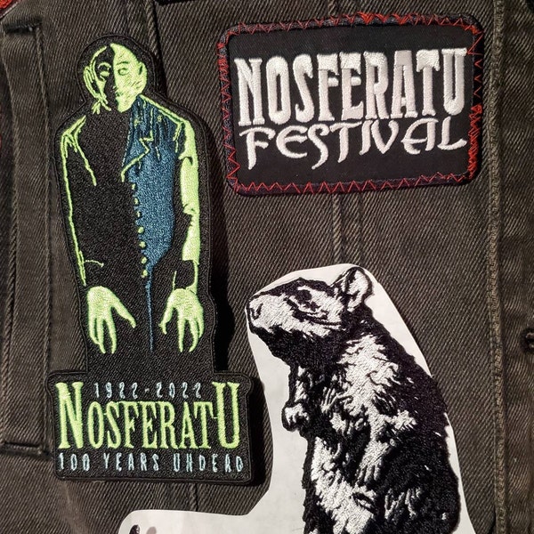 Spine Back Patch • Goth Patch • Patch Bone • Large Patch • Embroidered Patch • Skeleton • Horror ...