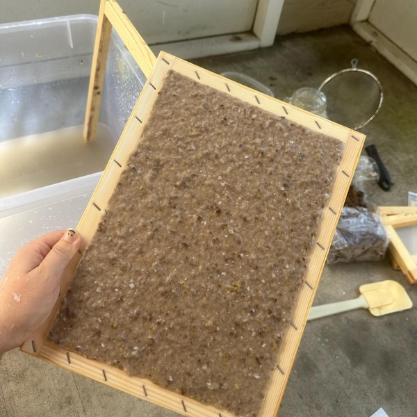 Unbleached Abaca Pulp, DIY Paper Making Pulp for Hand Paper Making ...