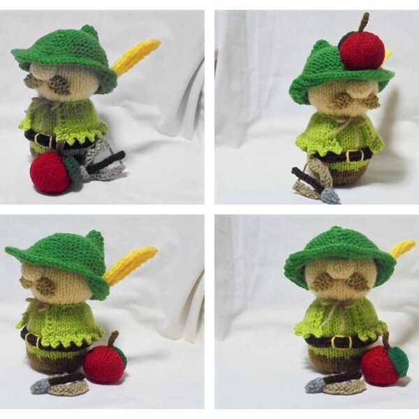 Robin Hood Toy Doll Knitting Patterns - Etsy