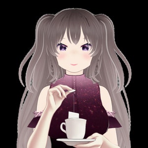 Tea Time - Hands | Vtuber | Twitch | Youtube | Prop | Meme | Asset | 2d ...