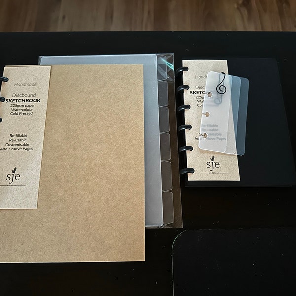 A5 Discbound Cover Set, Punched for Discbound Refillable Notebooks ...