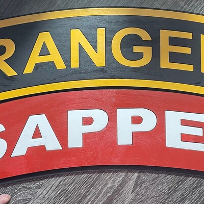 US Army Ranger Tab Vector Files, Dxf Eps Svg Ai Crv - Etsy