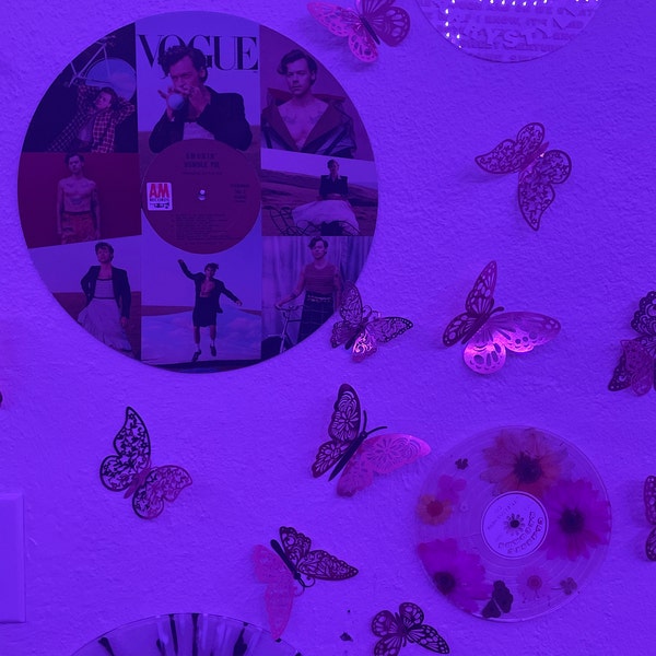 One Direction Vinyl Record Photo Collage - Vintage Record - Vinyl ...