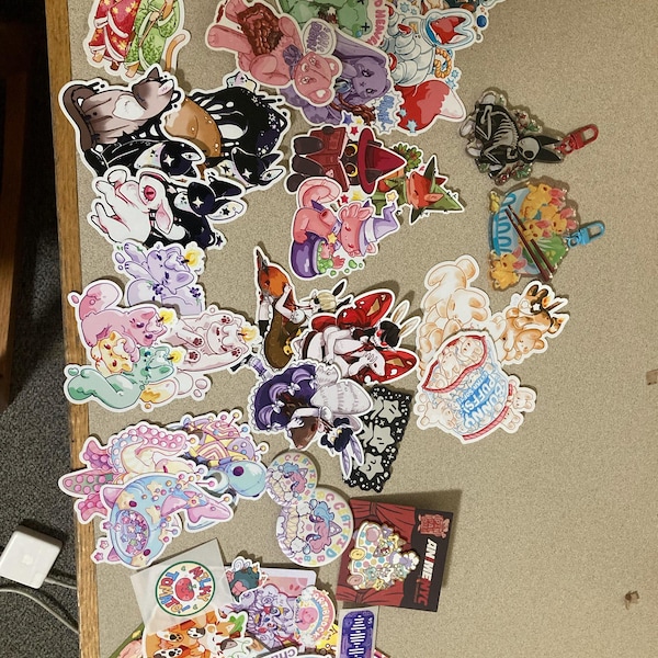 Creepy Gore Plush Animal Waterproof Stickers! - Etsy