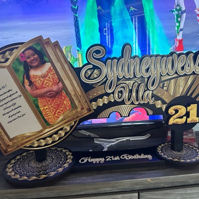 60th Birthday Key With Stand and Personalised With Photo Name and Age ...