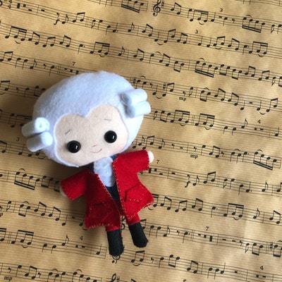 PDF. Mozart. Plush Doll Pattern, Softie Pattern, Soft Felt Toy Pattern ...