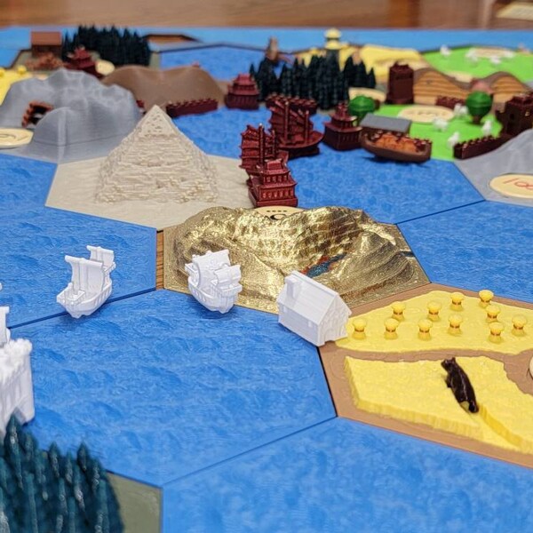 3D Catan Pasture Tile to Produce Wool - Etsy Canada