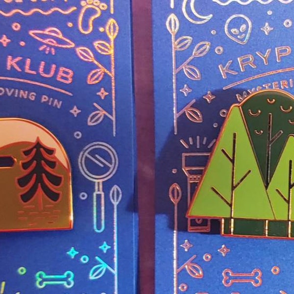 Nessie Sliding Enamel Pin - Etsy