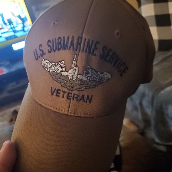 Coyote Brown Naval Command Hat, Khaki Flexfit Ball Cap, Type III ...