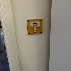 Super Mario Question Mark Box Light Switch Sticker UK - Etsy UK