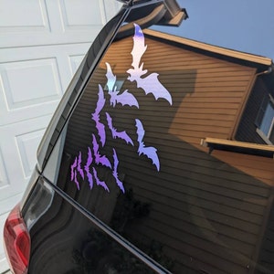 Bat Decal Bats Goth Car Accessories Spooky Bitch Goth Car Decor Goth ...