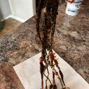 Ombre 4 Clip Set, Rainbow Fae Braids, Dreadlocks, Hair Wraps, Synthetic ...