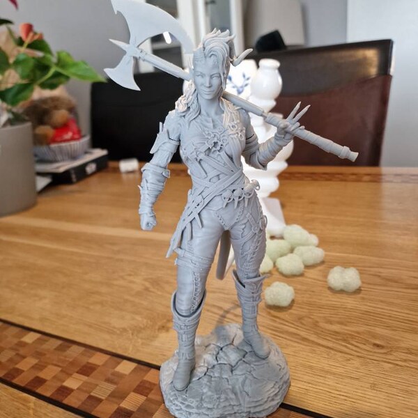 Lyn Fire Emblem Figure 8k Print 3d Printed Model Gift for Gamer Azur ...