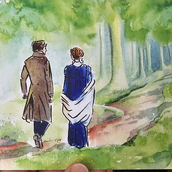 Elizabeth Bennet and Mr Darcy From the 2005 Adaptation of Jane Austen's ...