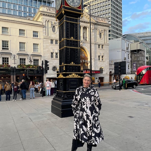 Soft Beige-pink Shade Color Raincoat With White Floral Print. Double ...