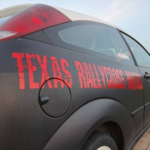 Custom Windshield Decals Word and Number Car Truck Window - Etsy