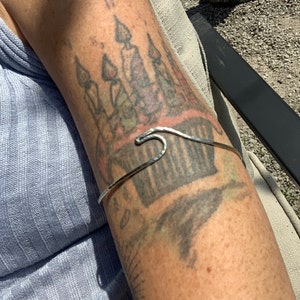 PLUS SIZE Ocean Wave Upper Arm Cuff Armband Armlet | Etsy