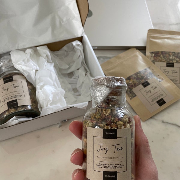 Joy Tea All Natural Herbal Tea | Feel Good, Drink Good, Vibe Good| 3 ...