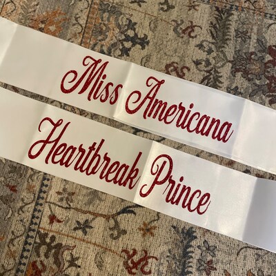 Taylor Swift Miss Americana Sash Custom Colors Available Lover Era Eras ...