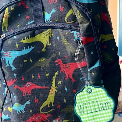Backpack Name Tag Bag Tags Luggage Tag Fabric Name Tag Fabric ...