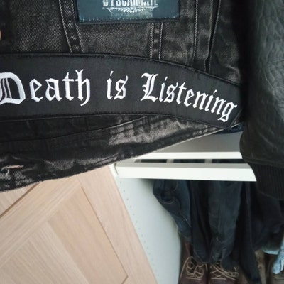 Addams Family Credo Small Patch - Etsy