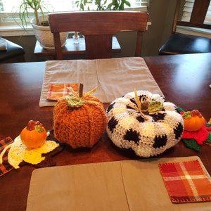 PDF Crochet Pattern for THREE Rustic Pumpkins - Etsy