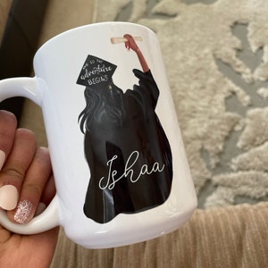 Custom Graduation Mug, Personalized Graduation Gift, College Graduation ...