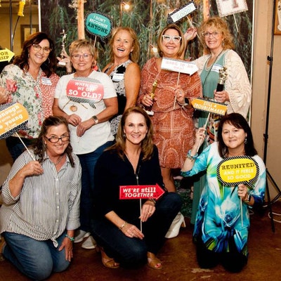 Funny Class Reunion Photo Booth Props School Themed Prop Kit High ...