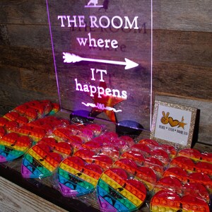 Light up Candy Table Sign's Party Decor Sweet 16 - Etsy