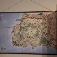 Eorzea Full Color Map From Final Fantasy XIV Online. DIGITAL DOWNLOAD - Etsy Canada