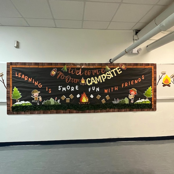 Spring Bulletin Board, Let's Grow Together Bulletin Board, Succulent ...