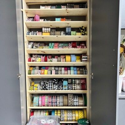 Ribbon Rack Pattern, Ribbon Shelf Pattern, Ribbon Holder Pattern ...