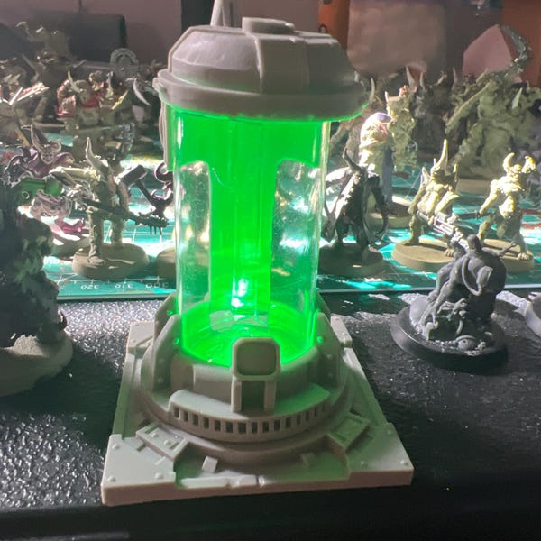 Alien Incubator With LED Light - Wargaming Terrain| Sci-fi, SF ...