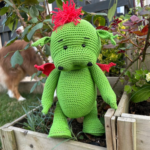 Crochet Pattern Dragon. Amigurumi Dragon - Etsy