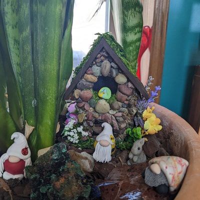 STONE PATHWAY River Rocks FAIRY Rocks Fairy Gardens, Miniatures and ...