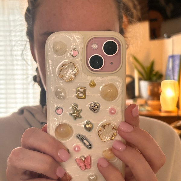 Customizable Memor Inspired Handmade iPhone Case. Personalized W/ Hand ...