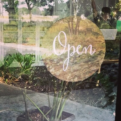 Open Closed Sign, Round Business Signage, Openbusiness Sign, Double ...