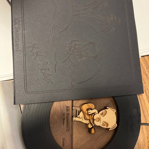 KK Slider Wooden Vinyl Record - Etsy
