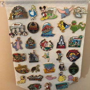 Large Blank Canvas Banner, Enamel Pin Banner, Pin Banner, Pin Pennant ...