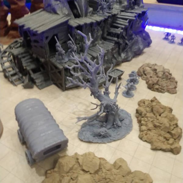 Abandoned Mine - DND Aos Pathfinder Conquest Miniatureland Tabletop ...