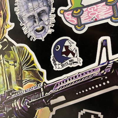 Chain Chomp Vinyl Sticker Mario Kart Nintendo - Etsy