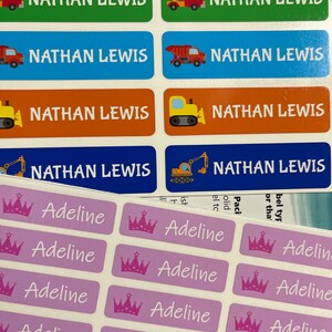 School Supply Labels Waterproof Labels for School - Etsy