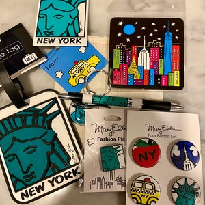 New York City Keychain Subway Map Officially MTA Licensed New York ...