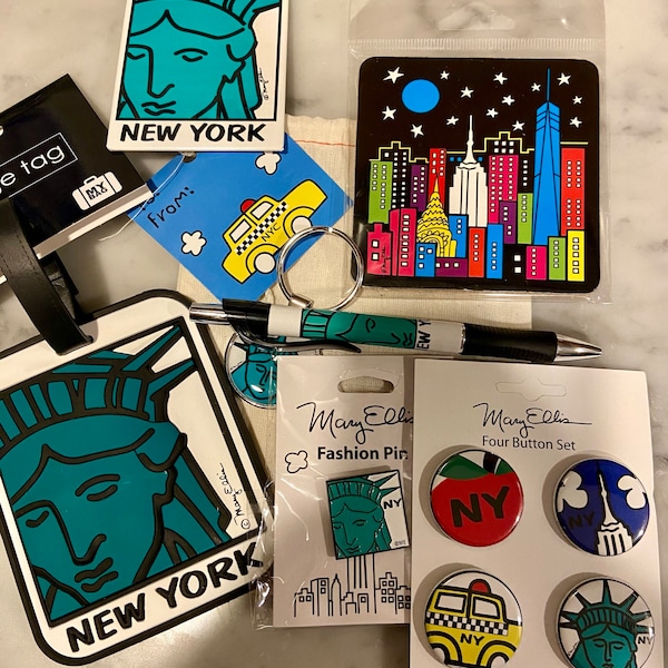 New York City Keychain Subway Map Officially MTA Licensed New York ...